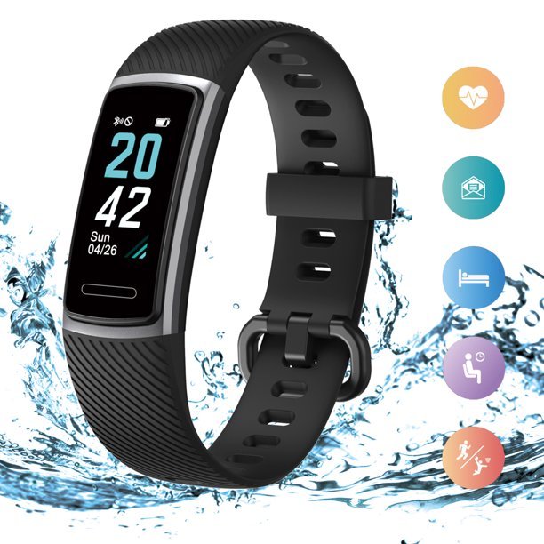Jumper Fitness Tracker, Activity Health Tracker Waterproof Smart Watch ...